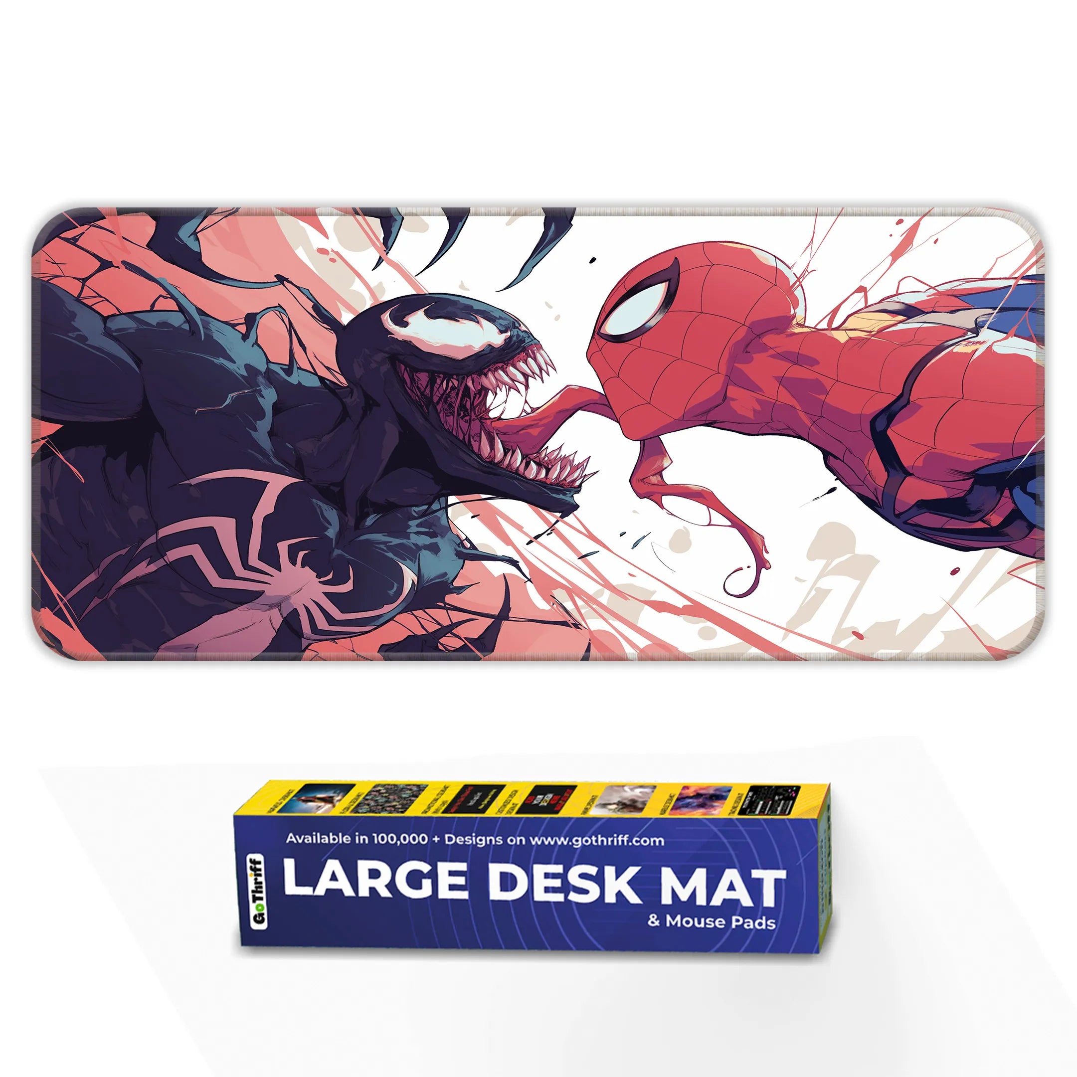 Hero vs Venomous Monster – Intense Clash Artwork for Gaming Deskmat ...