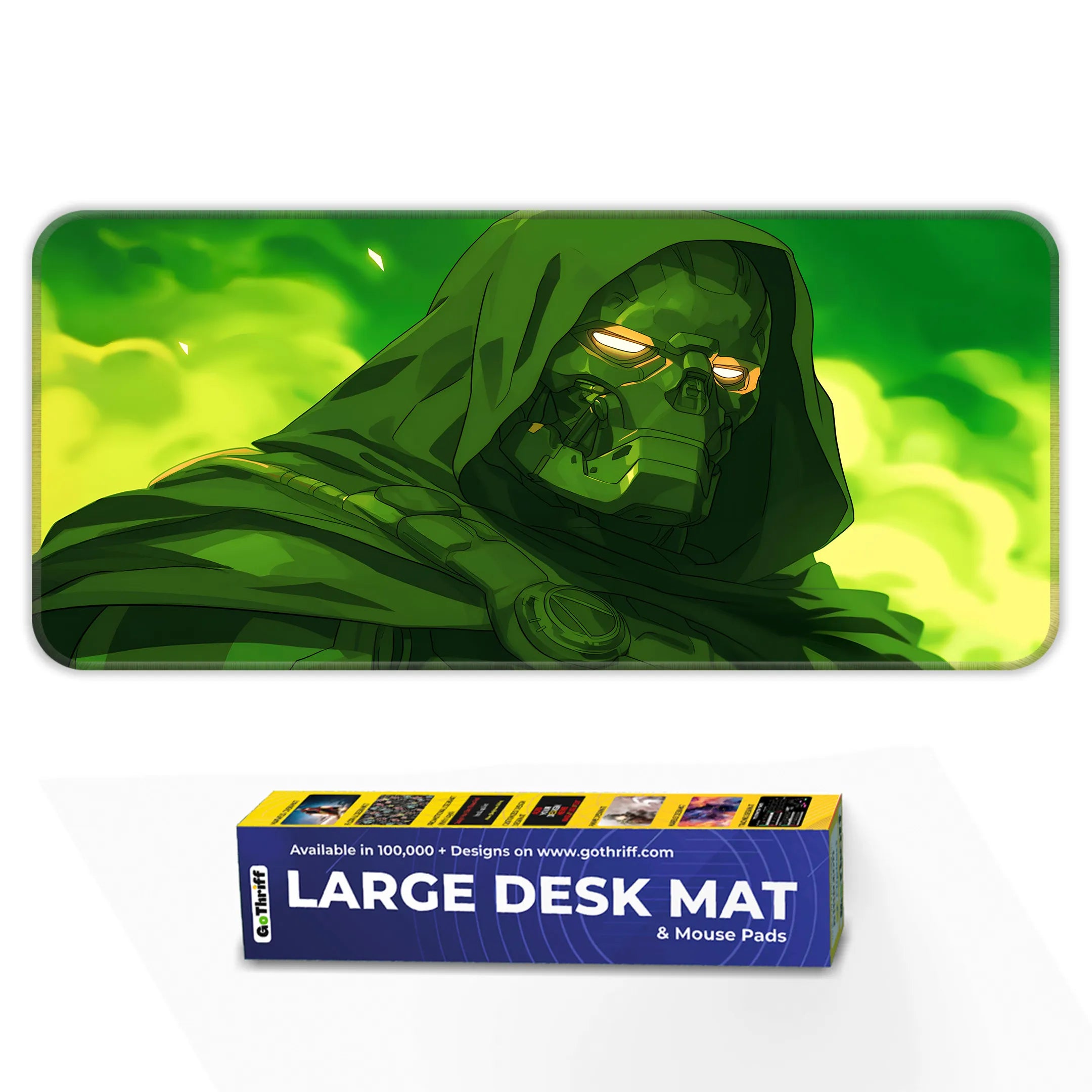 Doctor Doom Green Aura Comic Deskmat – Gothriff